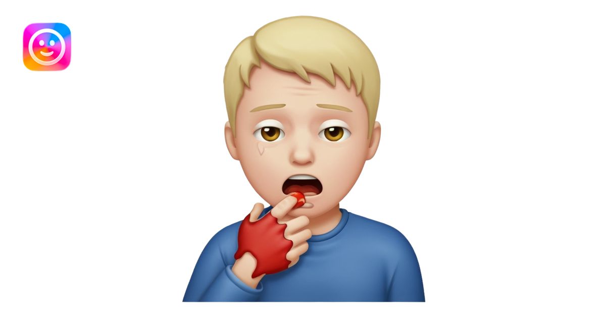 Chocking self emoji emoji | AI Emoji Generator