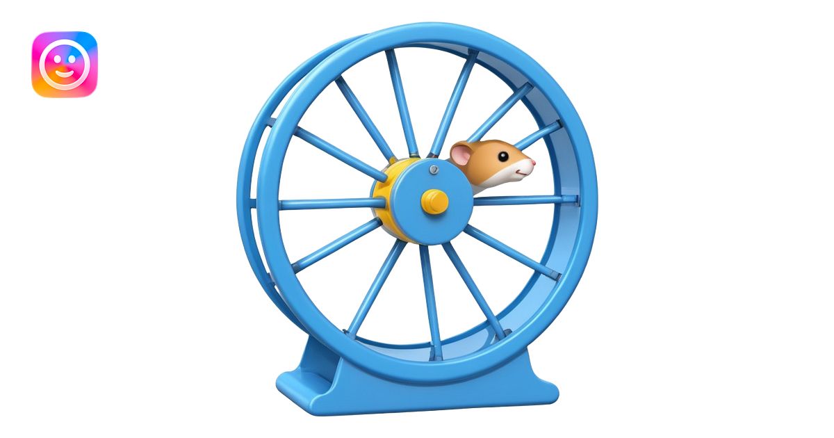 hamster wheel emoji | AI Emoji Generator
