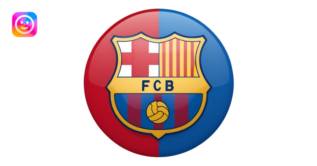 FC Barcelona emoji emoji | AI Emoji Generator