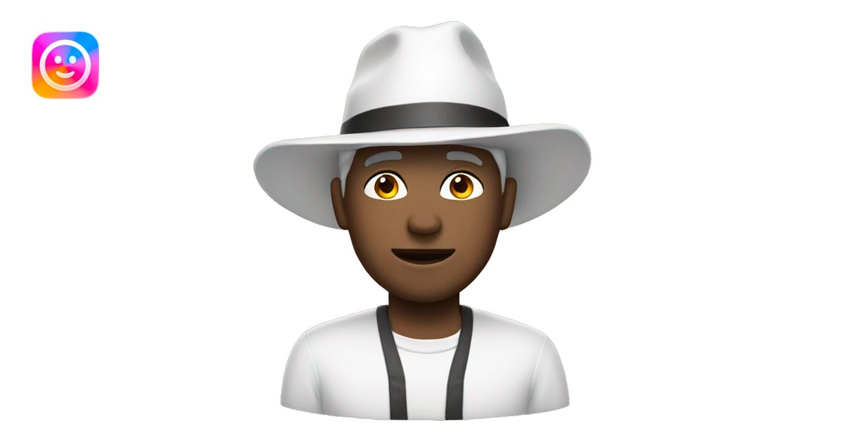 Man with white pointy hat emoji | AI Emoji Generator