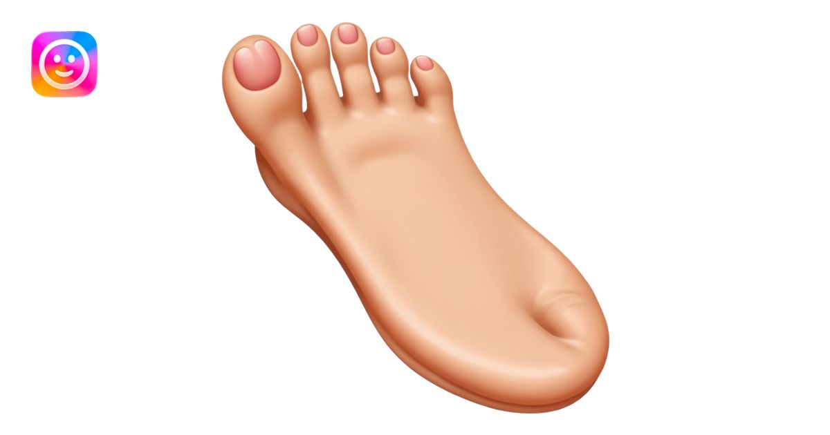 The foot emoji but everything EXCEPT the toes are the eye emoji emoji ...