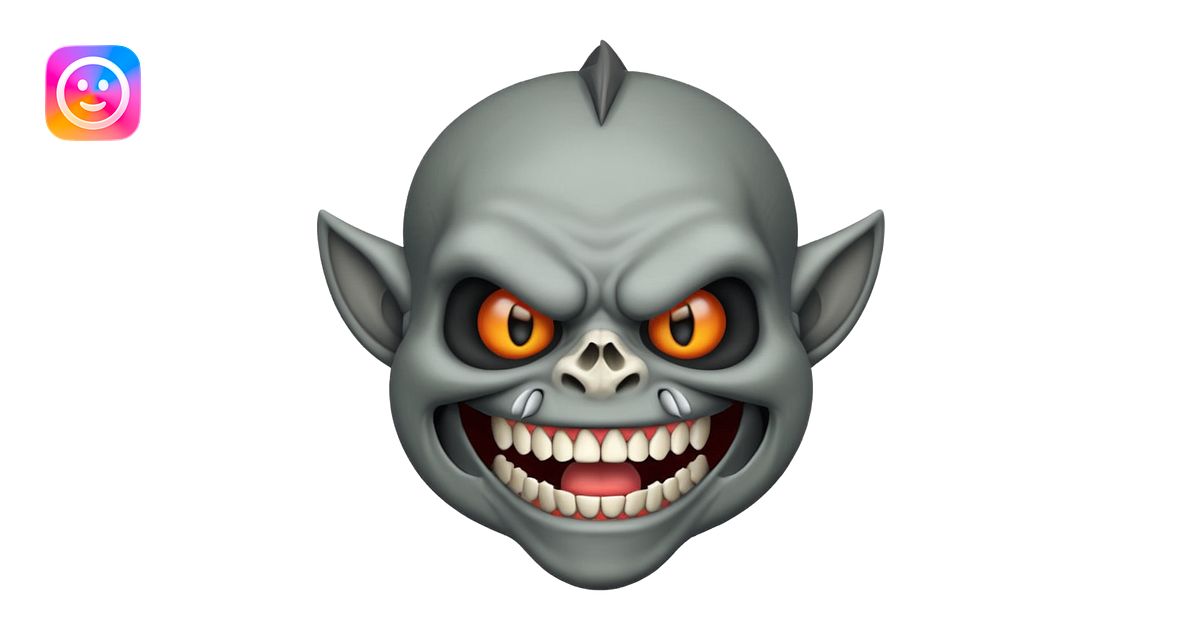 skull face troll emojie emoji | AI Emoji Generator