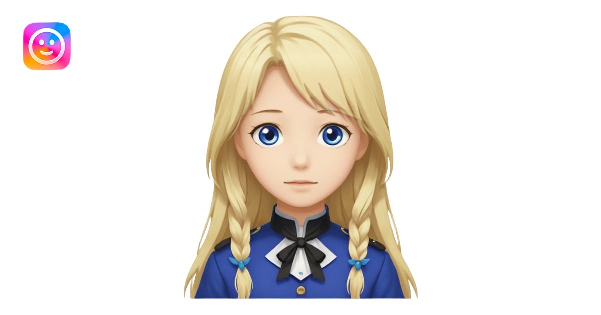 Violet evergarden emoji | AI Emoji Generator