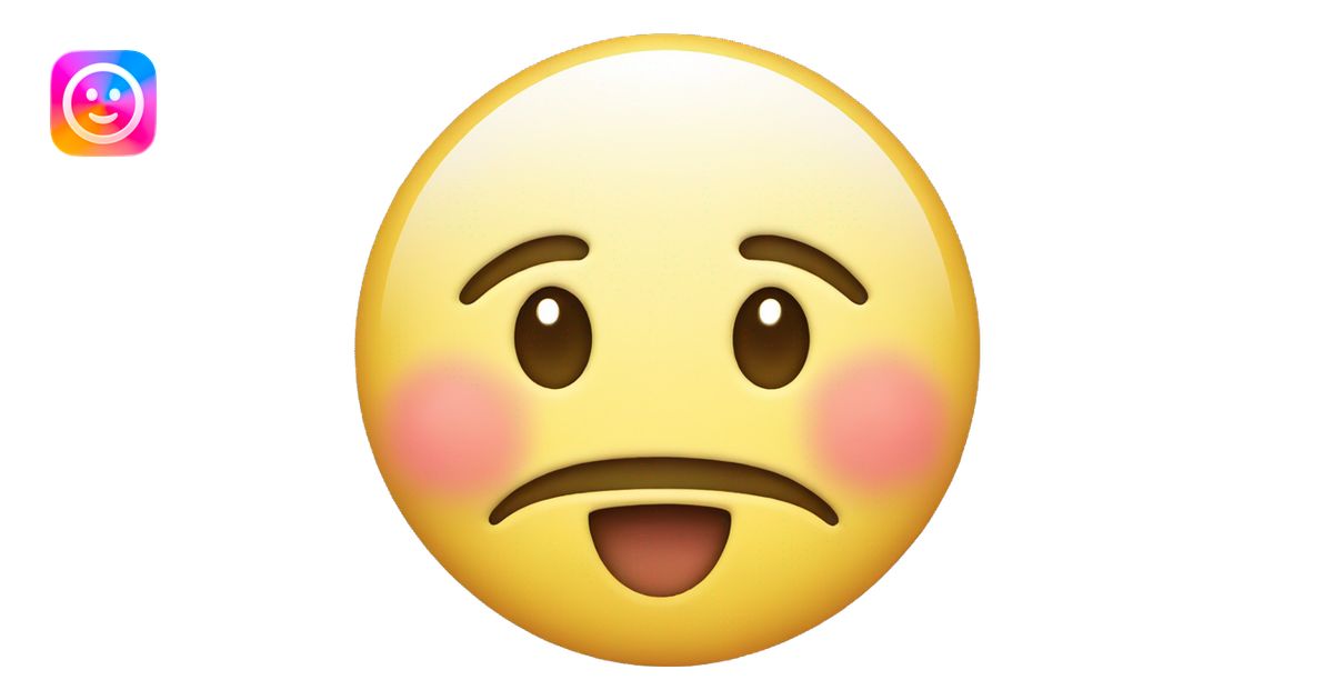 smiley face blushing emoji | AI Emoji Generator
