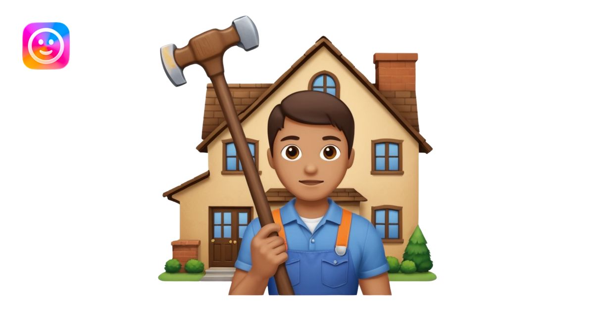 emoji for home maintenance without face emoji emoji | AI Emoji Generator