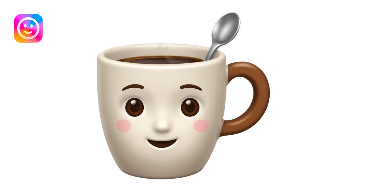 A coffee emoji very small emoji | AI Emoji Generator