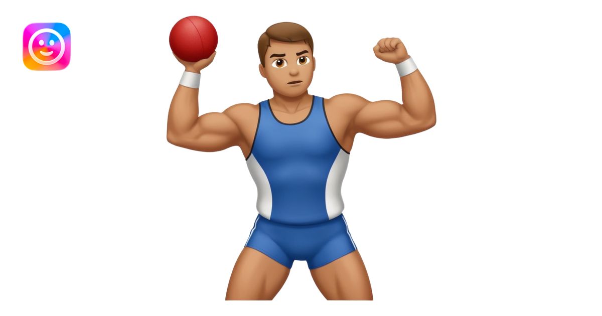 track and field throwing event emoji | AI Emoji Generator
