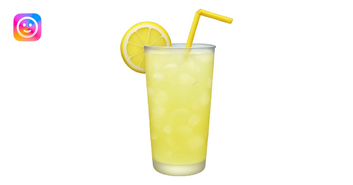 Lemonade emoji | AI Emoji Generator