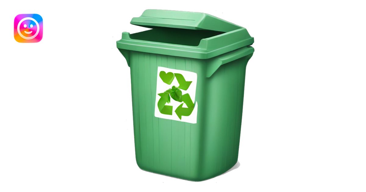 recycling bin emoji | AI Emoji Generator