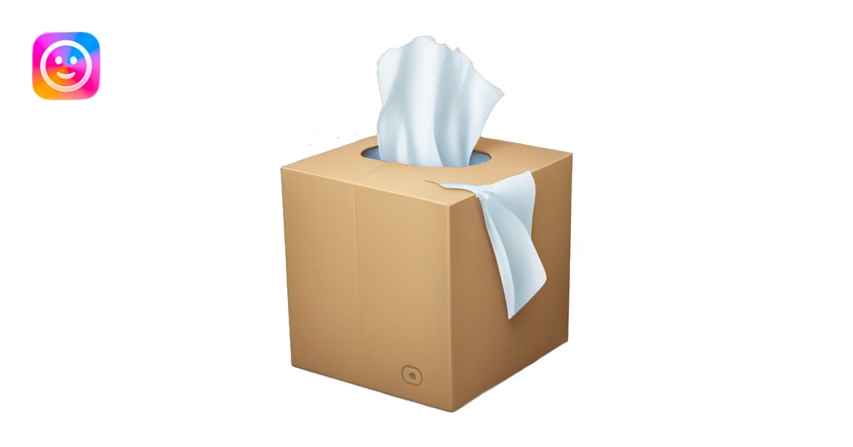 a box of tissues emoji | AI Emoji Generator