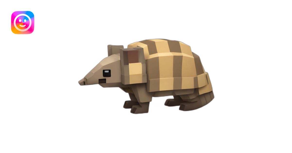 minecraft armadillo emoji | AI Emoji Generator
