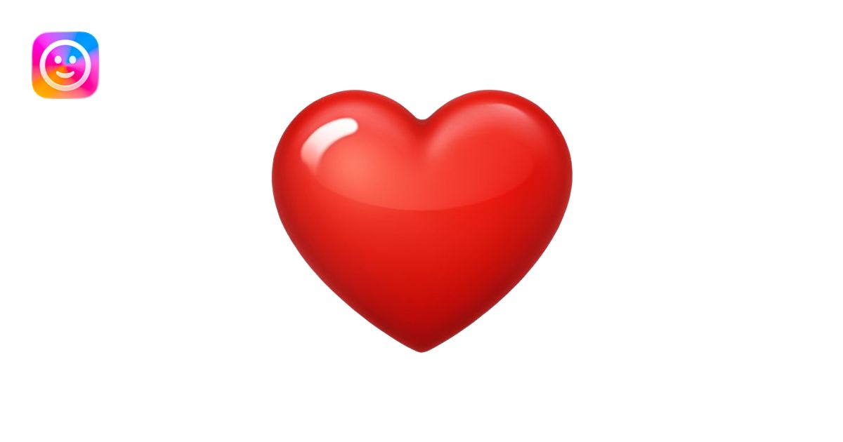 Corazón emoji | AI Emoji Generator