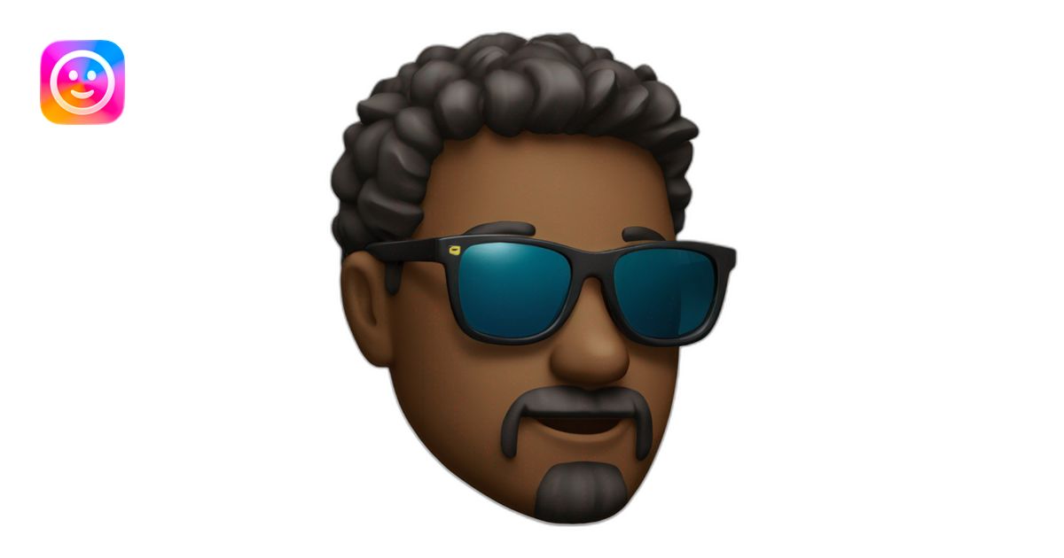 Sigma with sunglass emoji | AI Emoji Generator