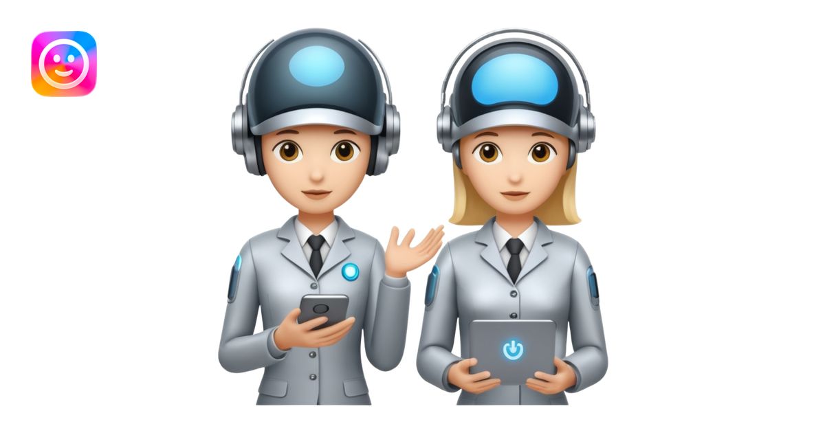 AI agents in the workplace, smart devices and AI avatars assisting with ...