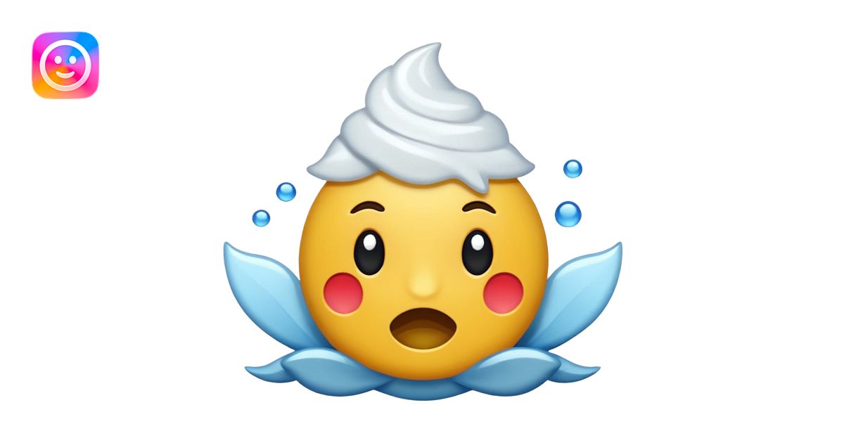 Faça um emoji de um laço branco de iphone emoji | AI Emoji Generator