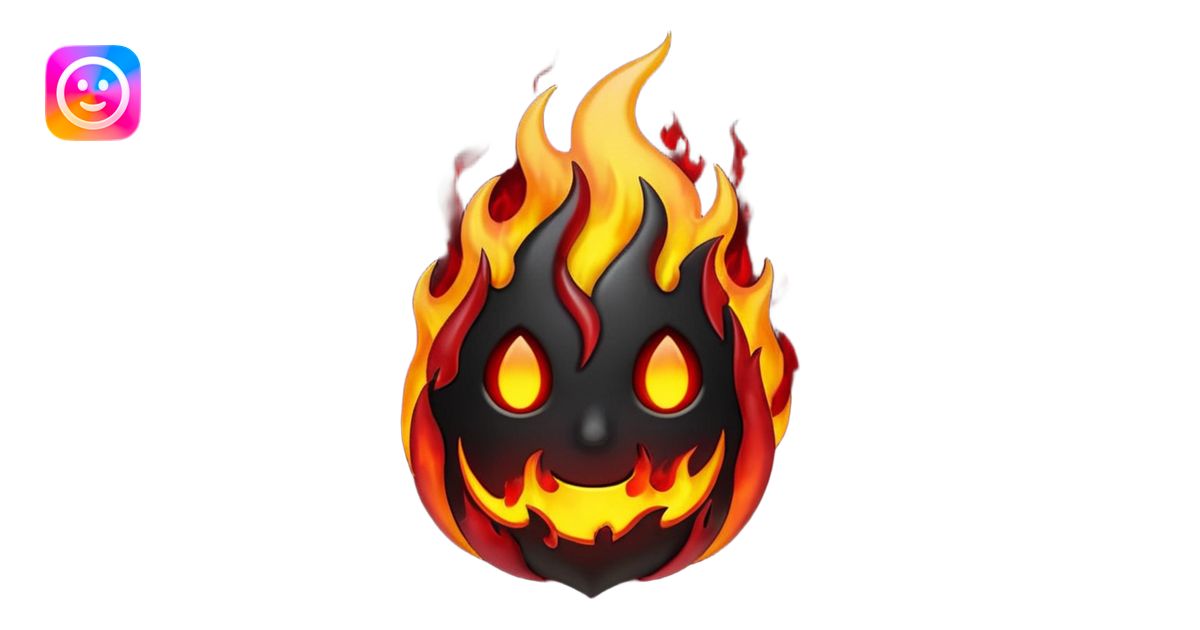 Can you make different gothic fire emojis emoji | AI Emoji Generator