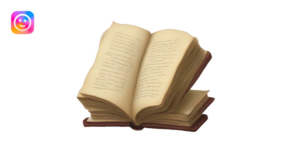book reading a book emoji | AI Emoji Generator