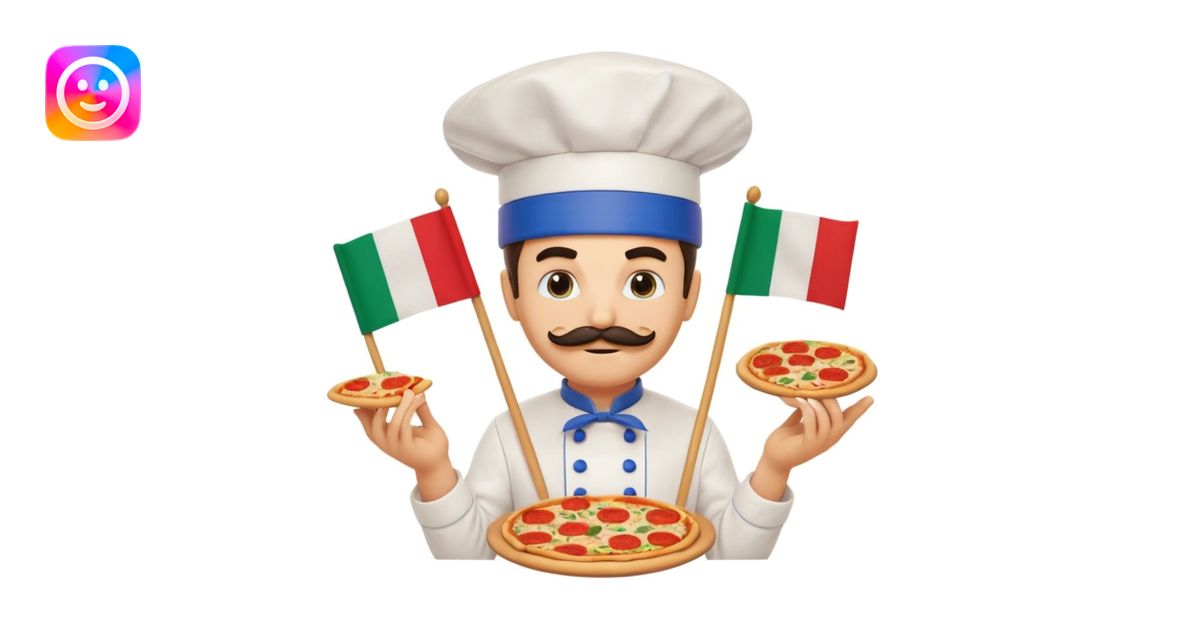 Meme-like Sonic the Hedgehog as an Italian chef, chef’s hat, mustache ...