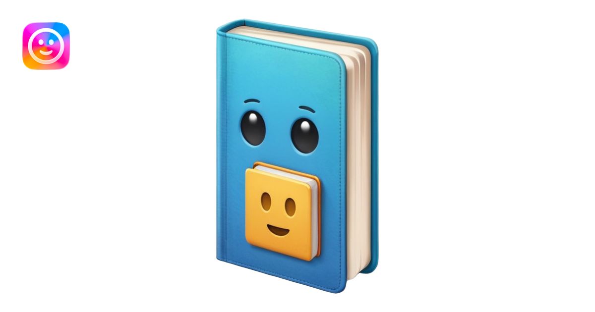 a book with A2-B1 on its cover emoji | AI Emoji Generator