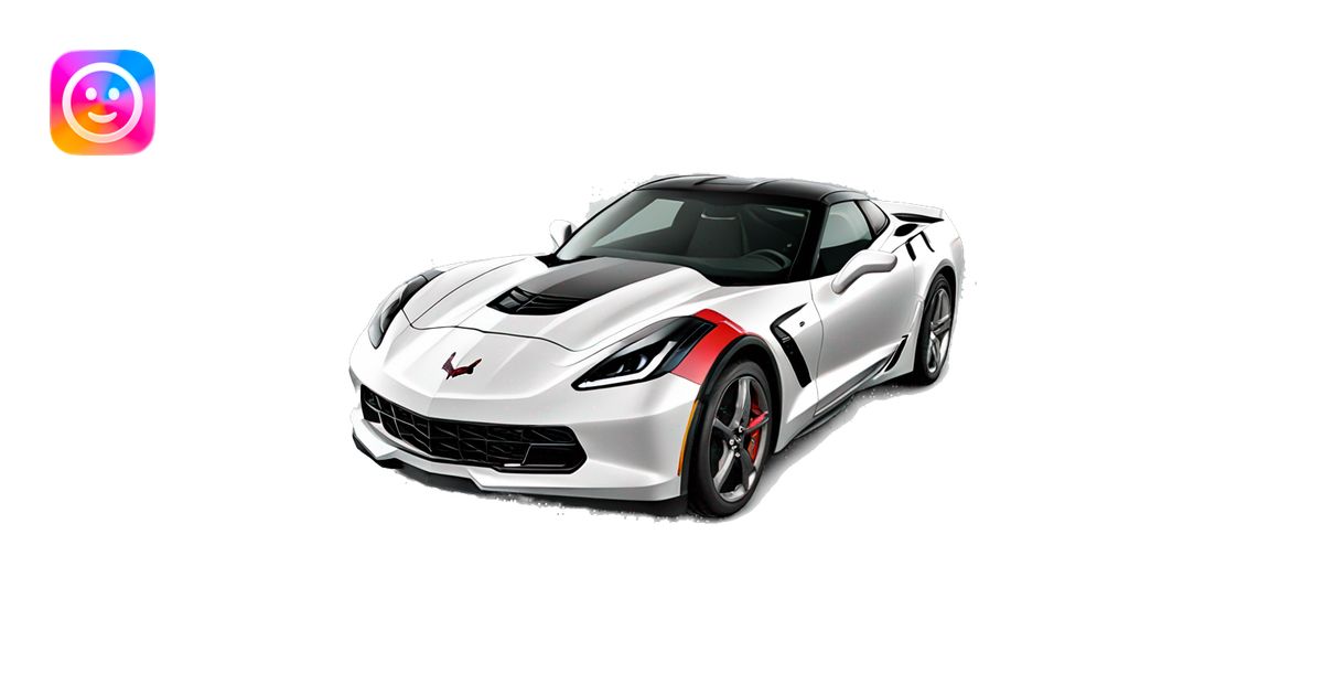 corvette logo emoji | AI Emoji Generator