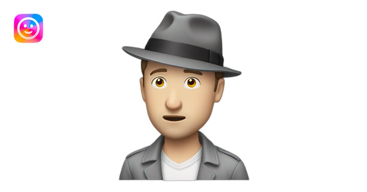 tim robinson wearing a grey fedora white shirt only looking scared and ...