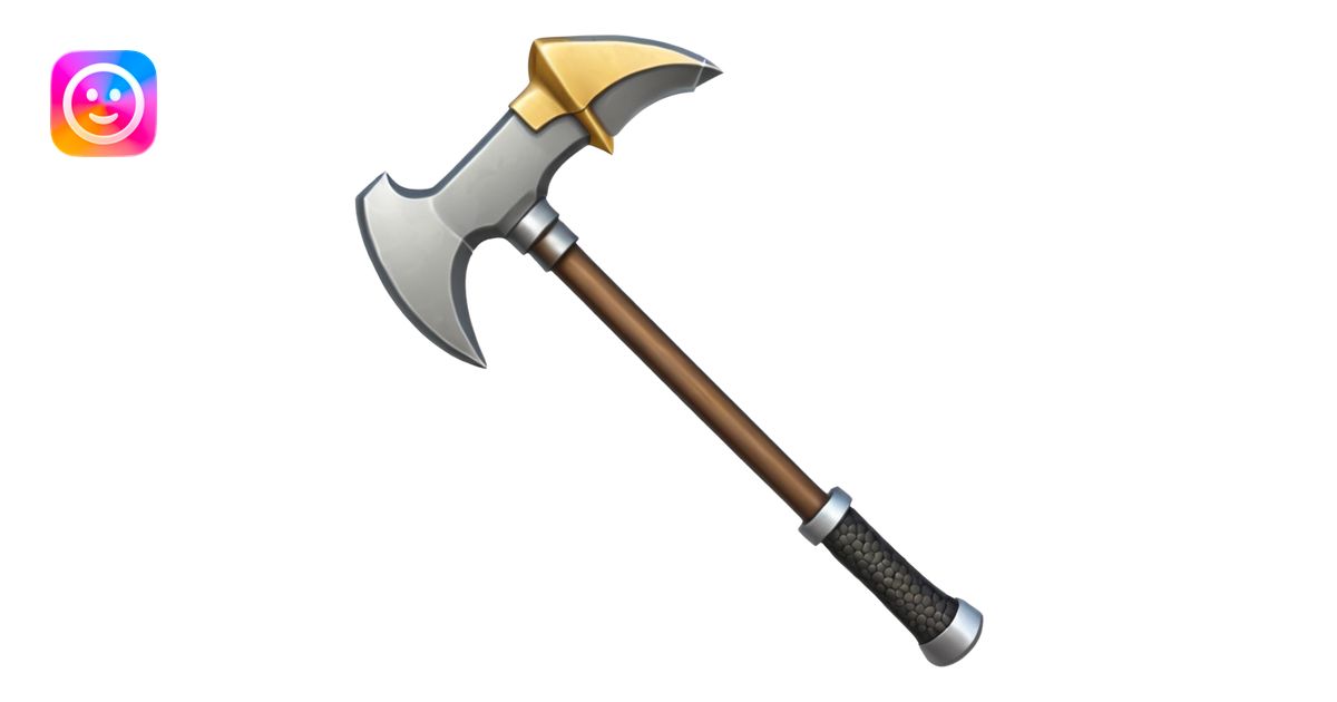 pickaxe minecraft emoji | AI Emoji Generator
