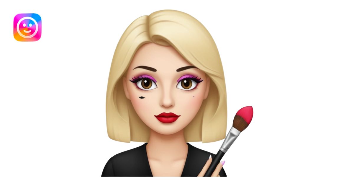 makeup artist emoji | AI Emoji Generator