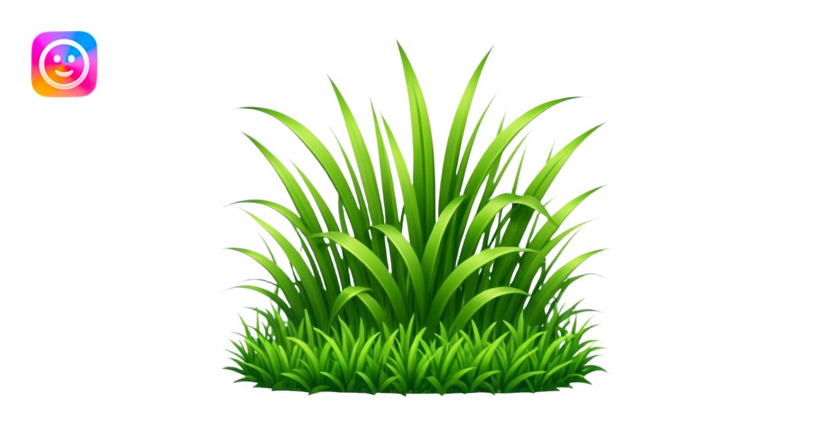 Grass emoji | AI Emoji Generator