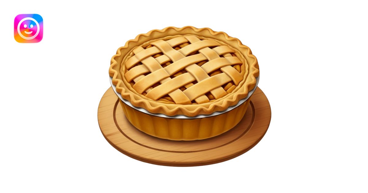 Apple Pie emoji | AI Emoji Generator