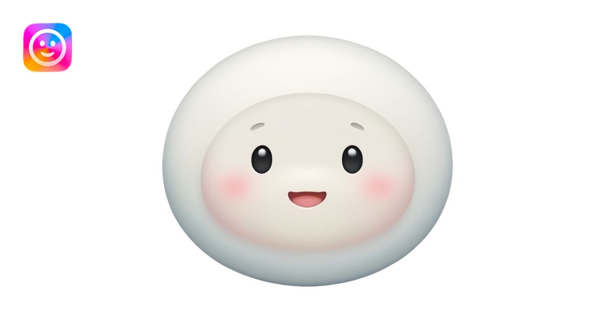 mochi emoji | AI Emoji Generator