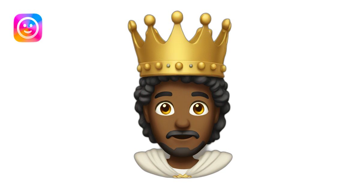 King emoji | AI Emoji Generator