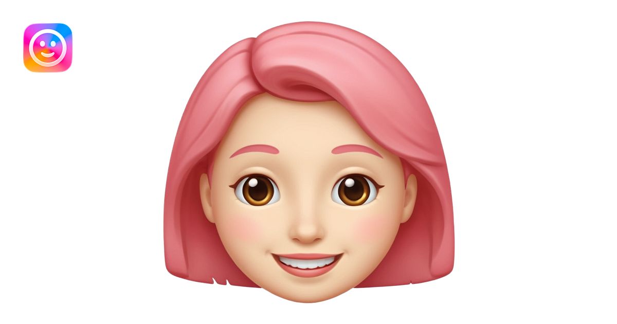 Buźka uśmiech emoji | AI Emoji Generator