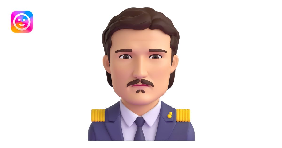 Pedro Pascal emoji | AI Emoji Generator
