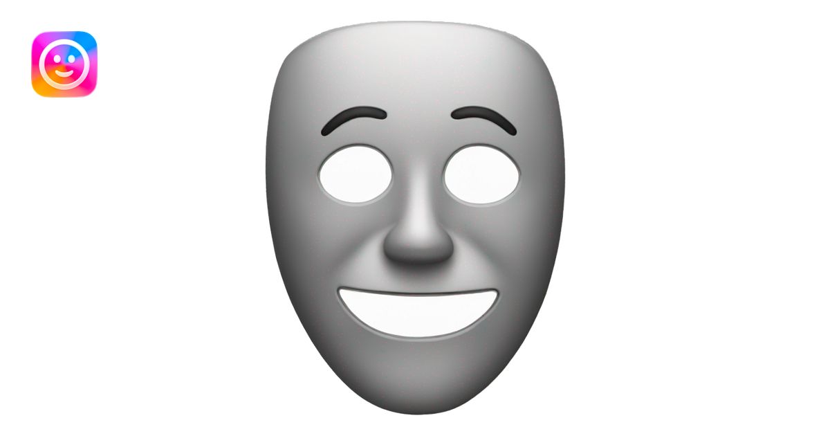 COMEDY MASK emoji | AI Emoji Generator