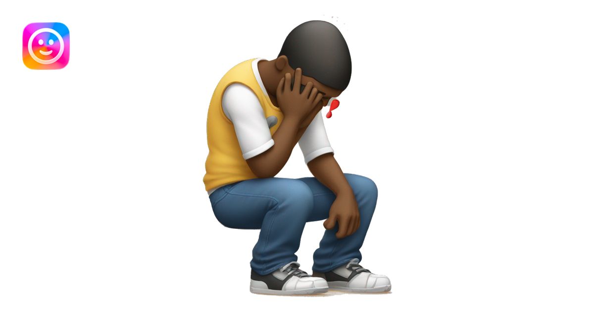 A man kneeling and crying while trying to repair his girlfriend's ...