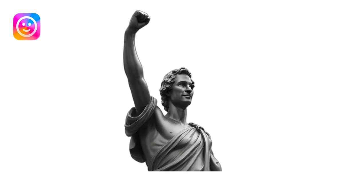 victory statue emoji | AI Emoji Generator