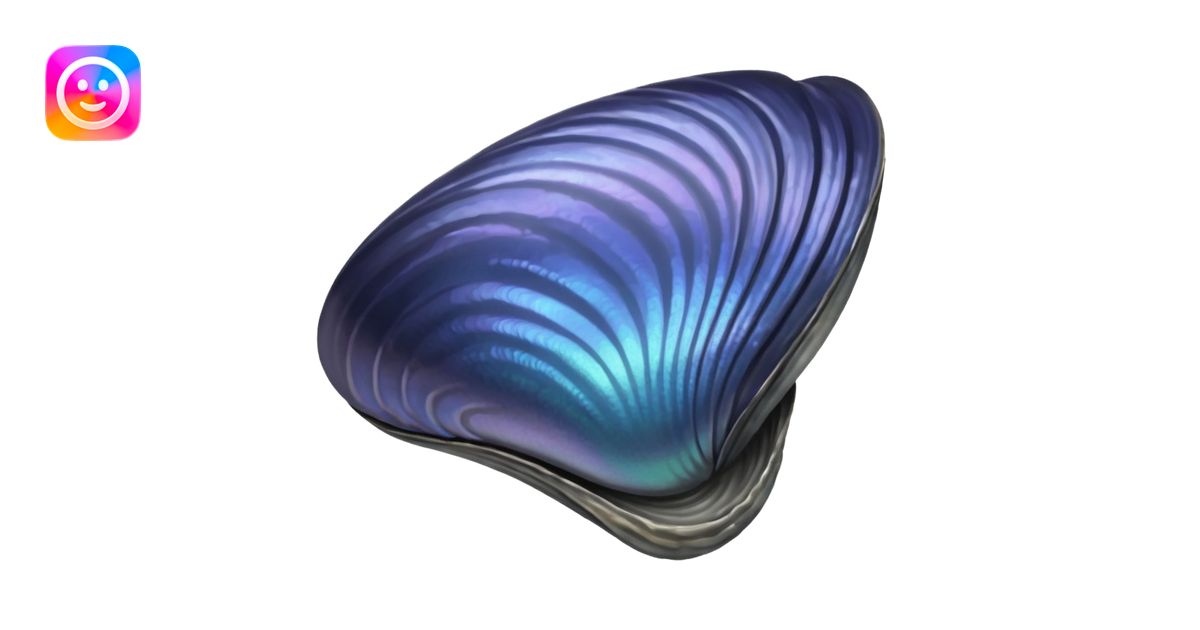 mussel, shell emoji | AI Emoji Generator