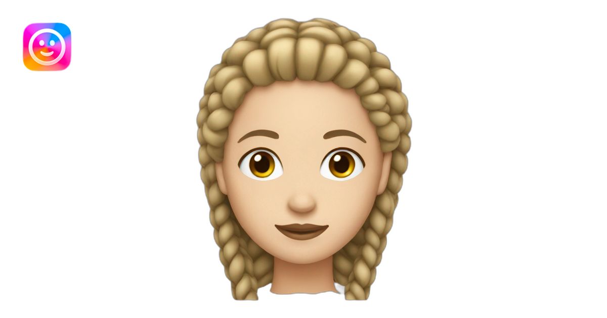 white Woman afro braids emoji | AI Emoji Generator