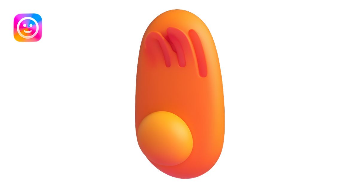 cybersecurity, fingerprint scan, 3D emoji style emoji | AI Emoji Generator
