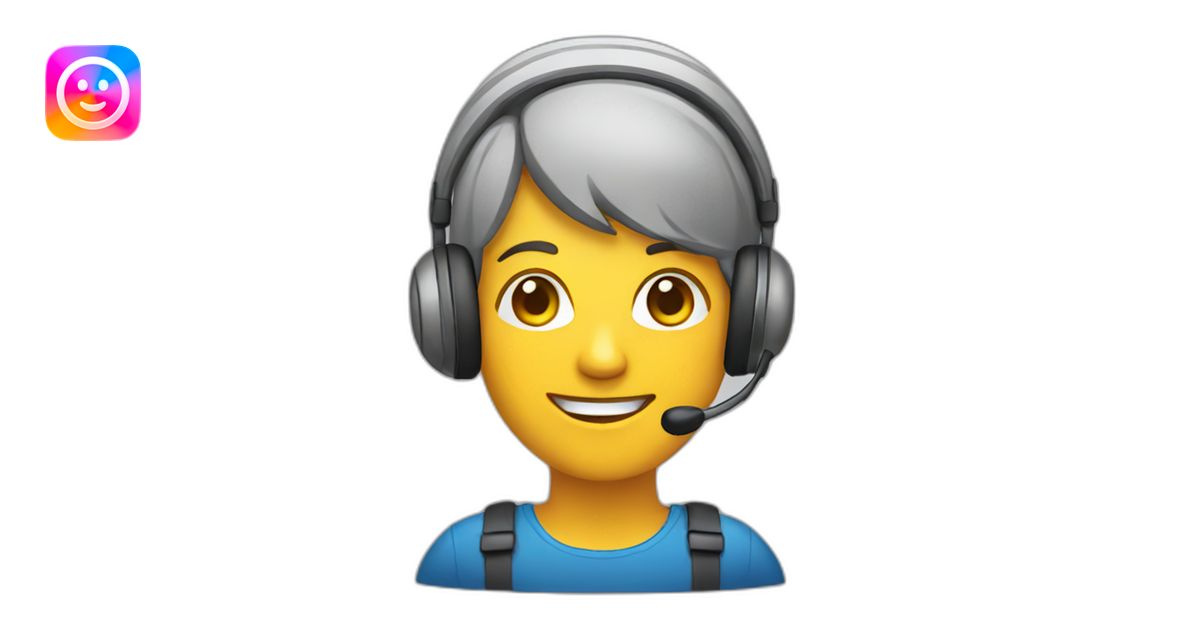 customer support emoji | AI Emoji Generator
