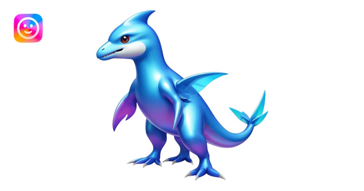 Shiny Koraidon-Latios-Salander-Fakémon-hybrid-creature (full body ...
