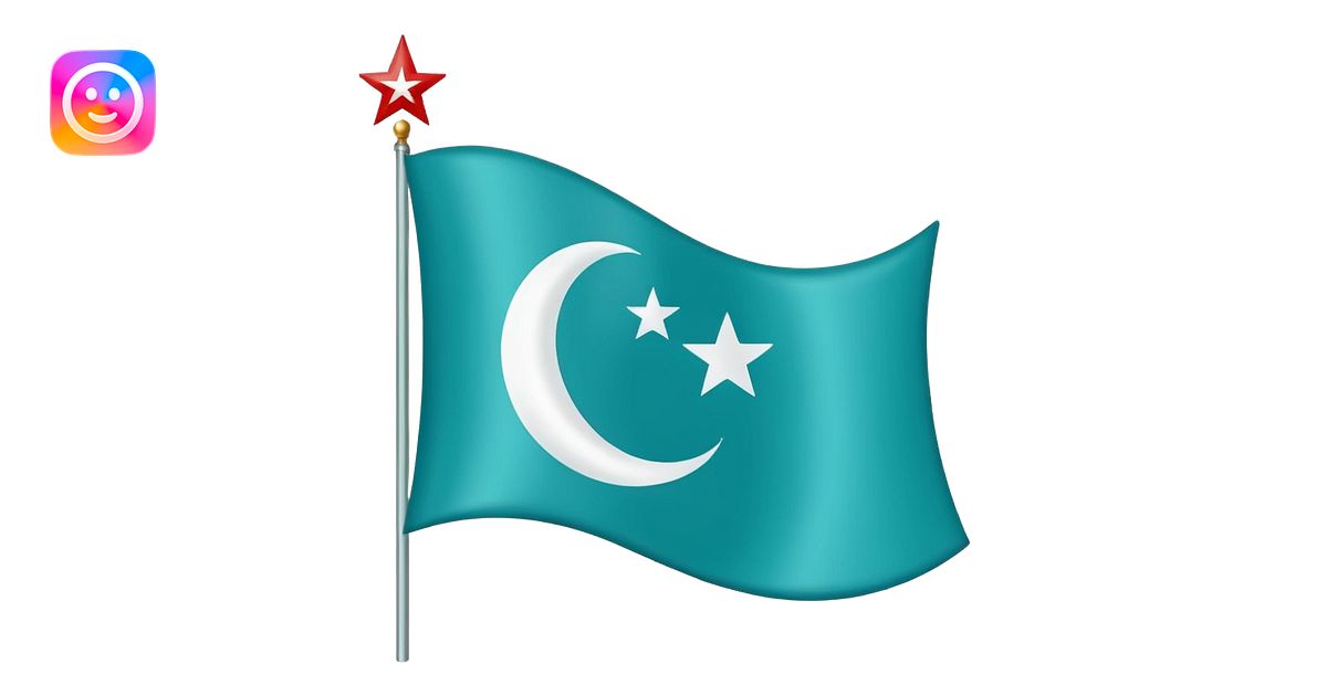 Turkuaz renginde türk bayrağı yapar mısın. Bayrak. I want to flag ...