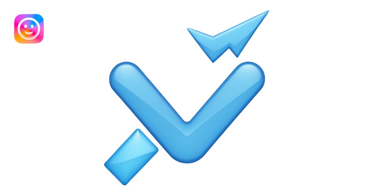 I want to make an Roblox verified blue check mark emoji | AI Emoji ...