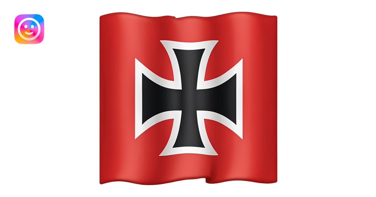 Emoji of the nazi germany flag emoji | AI Emoji Generator