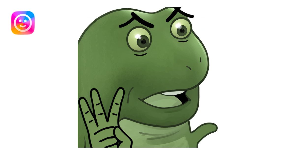 nah el hareketi, expressive hand gesture, meme style, simple background ...