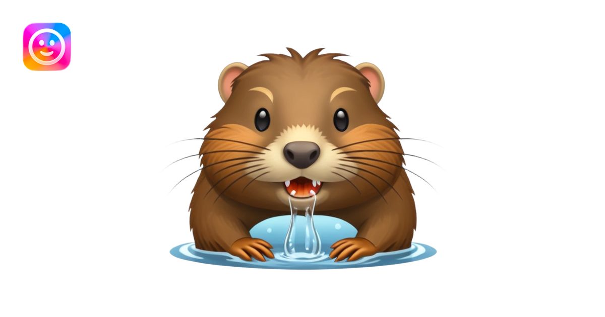 A Nutria emoji | AI Emoji Generator