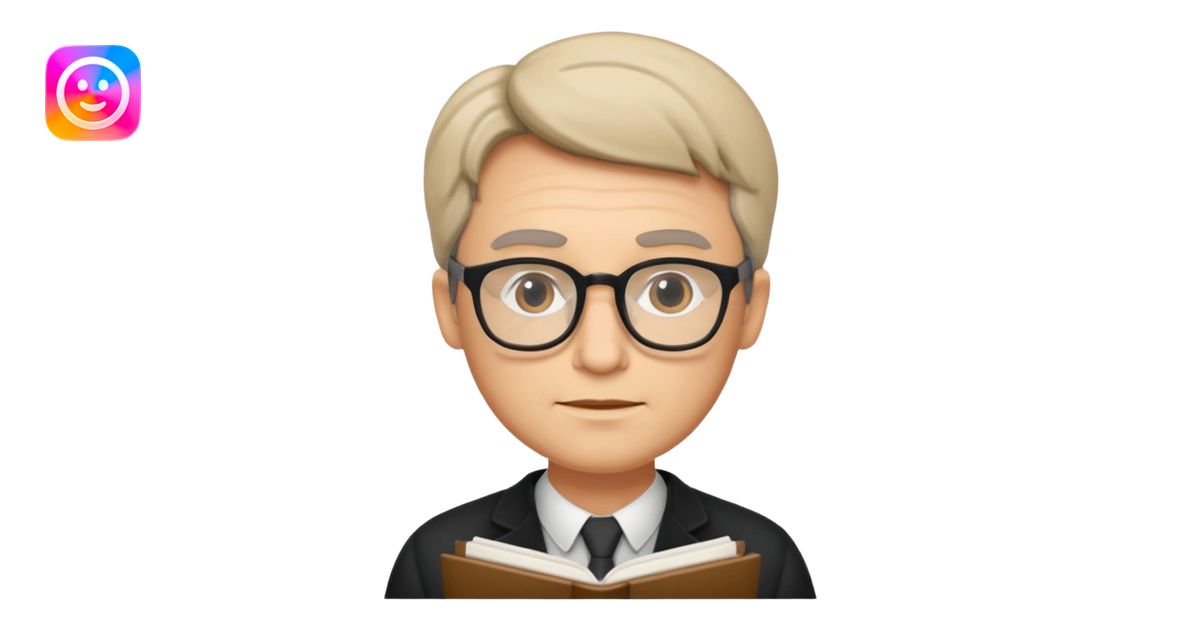 male writer emoji | AI Emoji Generator