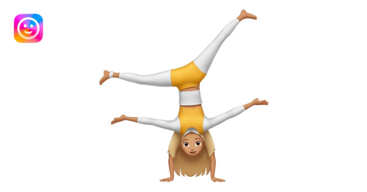 Cartwheels emoji | AI Emoji Generator