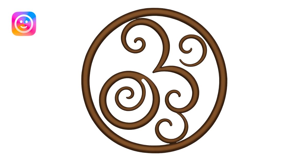 Triskelion faça um emoji desse símbolo 🌀 🌀🌀 emoji | AI Emoji Generator