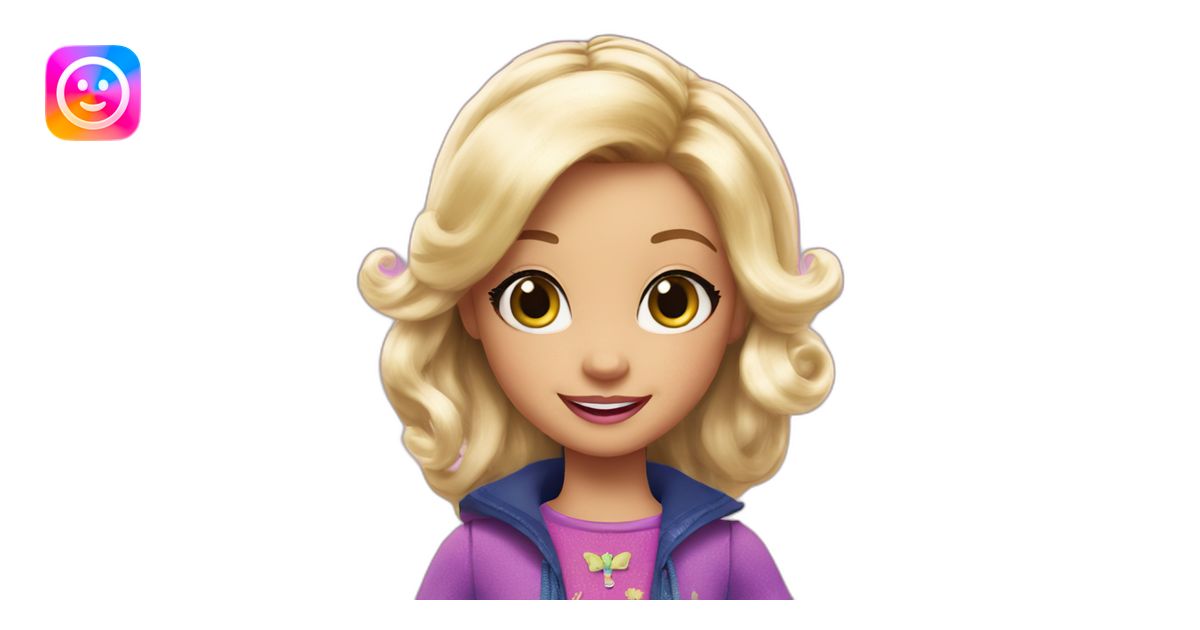 bibble from barbie fairytopia emoji | AI Emoji Generator